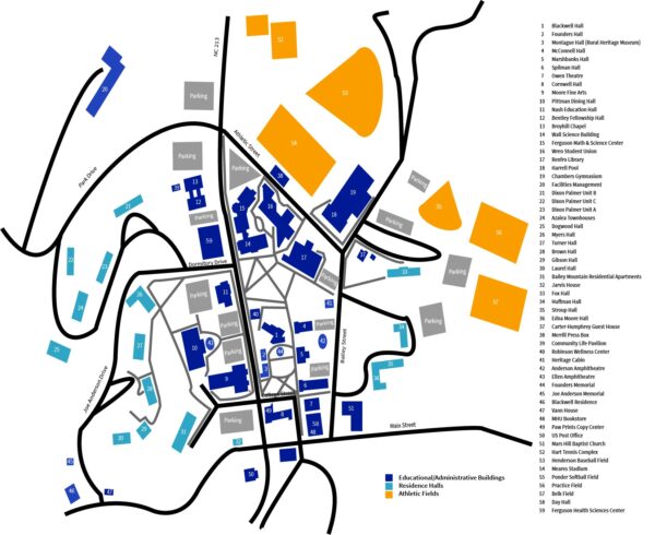 Where We Are - Mars Hill University