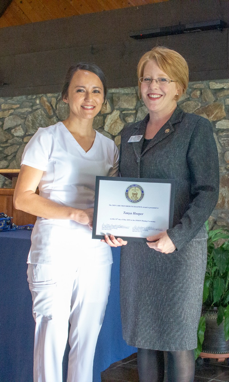 School of Nursing Presents Awards - Mars Hill University